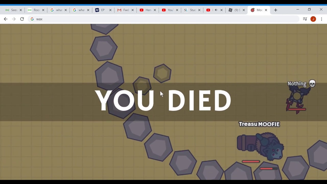 Surviving in MooMoo.io For an hour | Time lapse - YouTube