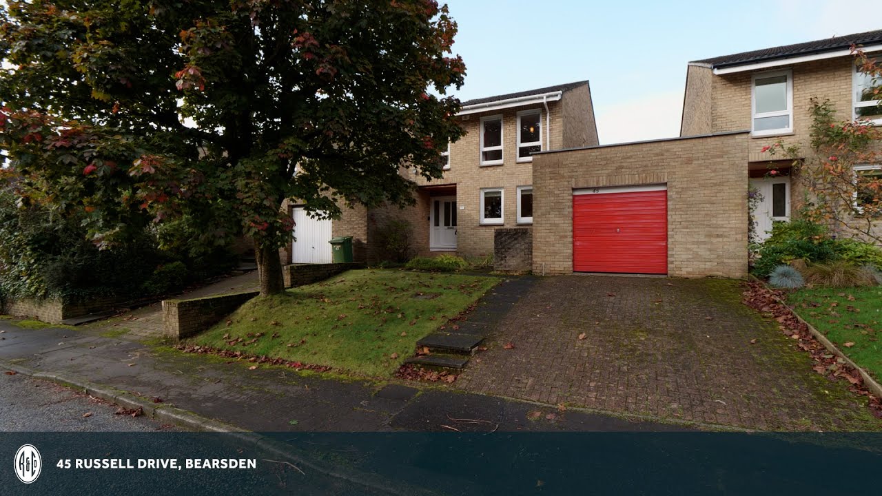 45 Russell Drive, Bearsden, Glasgow, East Dunbartonshire, G61 3BB - YouTube