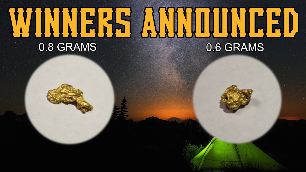 Winners of the Gold Nugget Give Away Announced!!! - YouTube