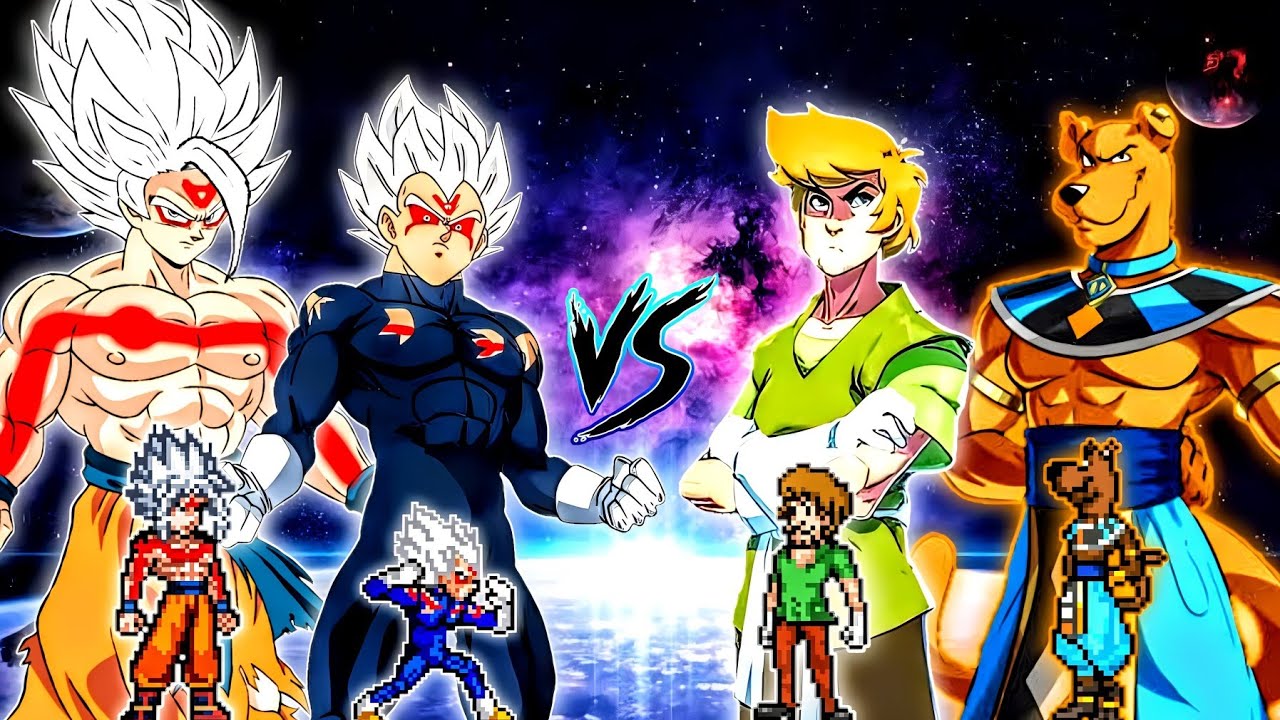 Vegeta Omni God V2 OP & Goku Omni God V2 OP VS Shaggy MUI OP & Scooby ...