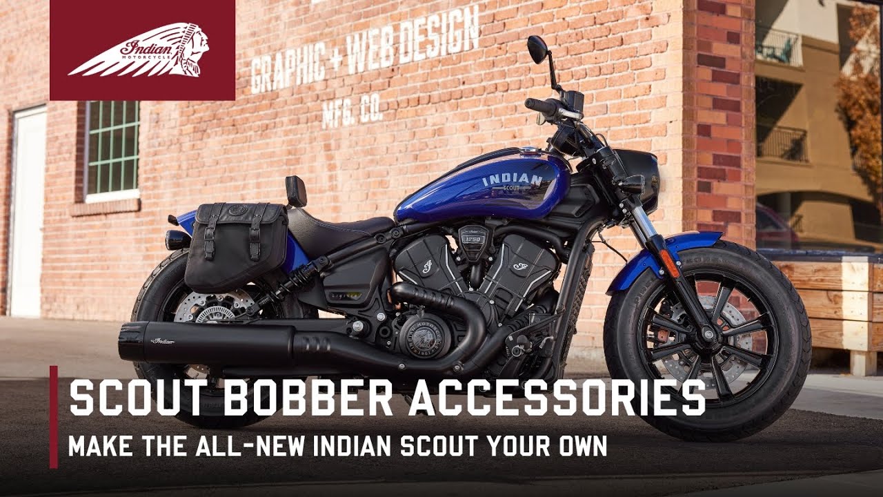 Scout Bobber Accessories | The All-New Indian Scout - YouTube