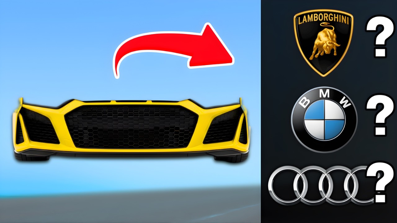 Guess The Car By The Front Bumper in 10 Seconds (Part 2) | Car quiz ...