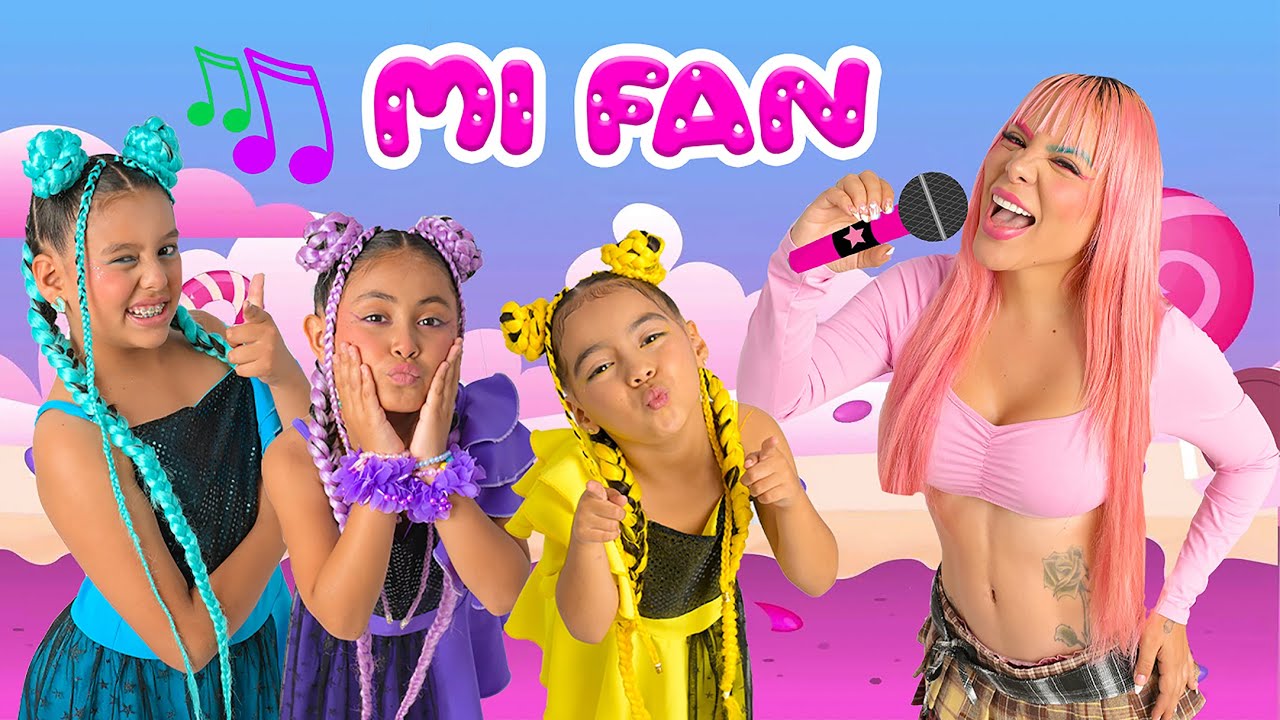MI FAN 🩷💛🩵💜 (VIDEO OFICIAL) SEÑORITA INFLUENCER & MINI INFLUENCERS ...