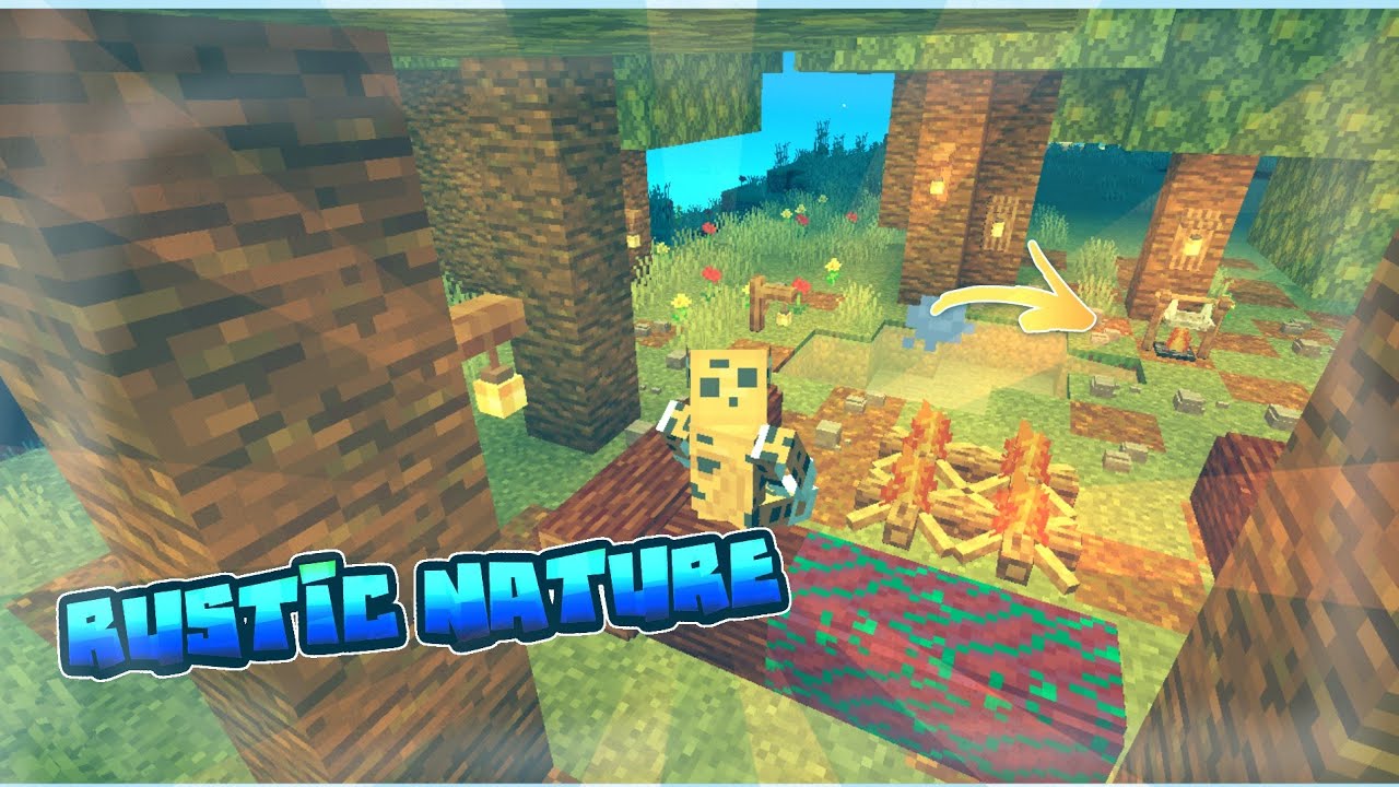 ⭐RUSTIC NATURE - Addon Para Minecraft PE 1.17+⭐ - YouTube
