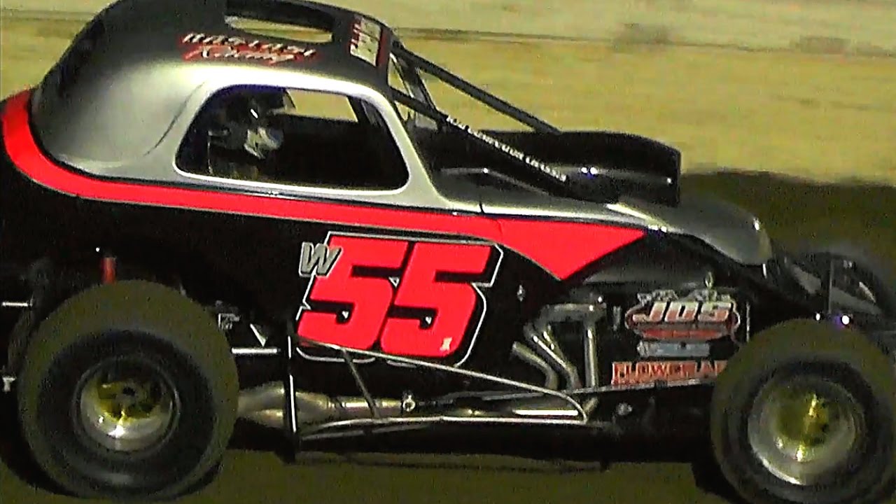 Super Rods "Shootout" Heat 4 Laang Speedway 4-3-2017 - YouTube