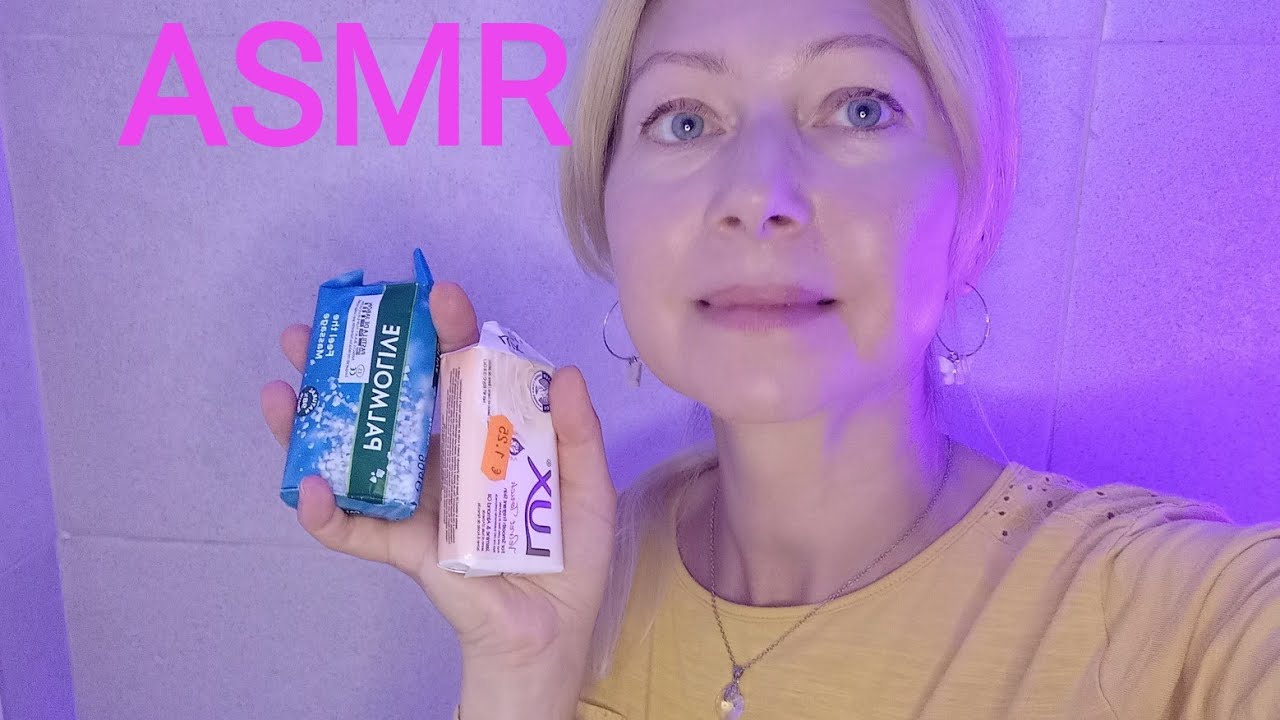 ASMR Моє мило яке я купила. Шепіт . Для сну та спокою. - YouTube