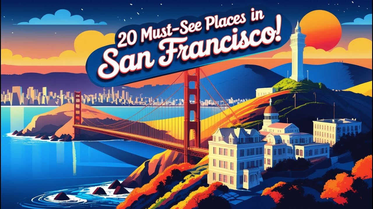 20 Must See Spots in San Francisco! - YouTube