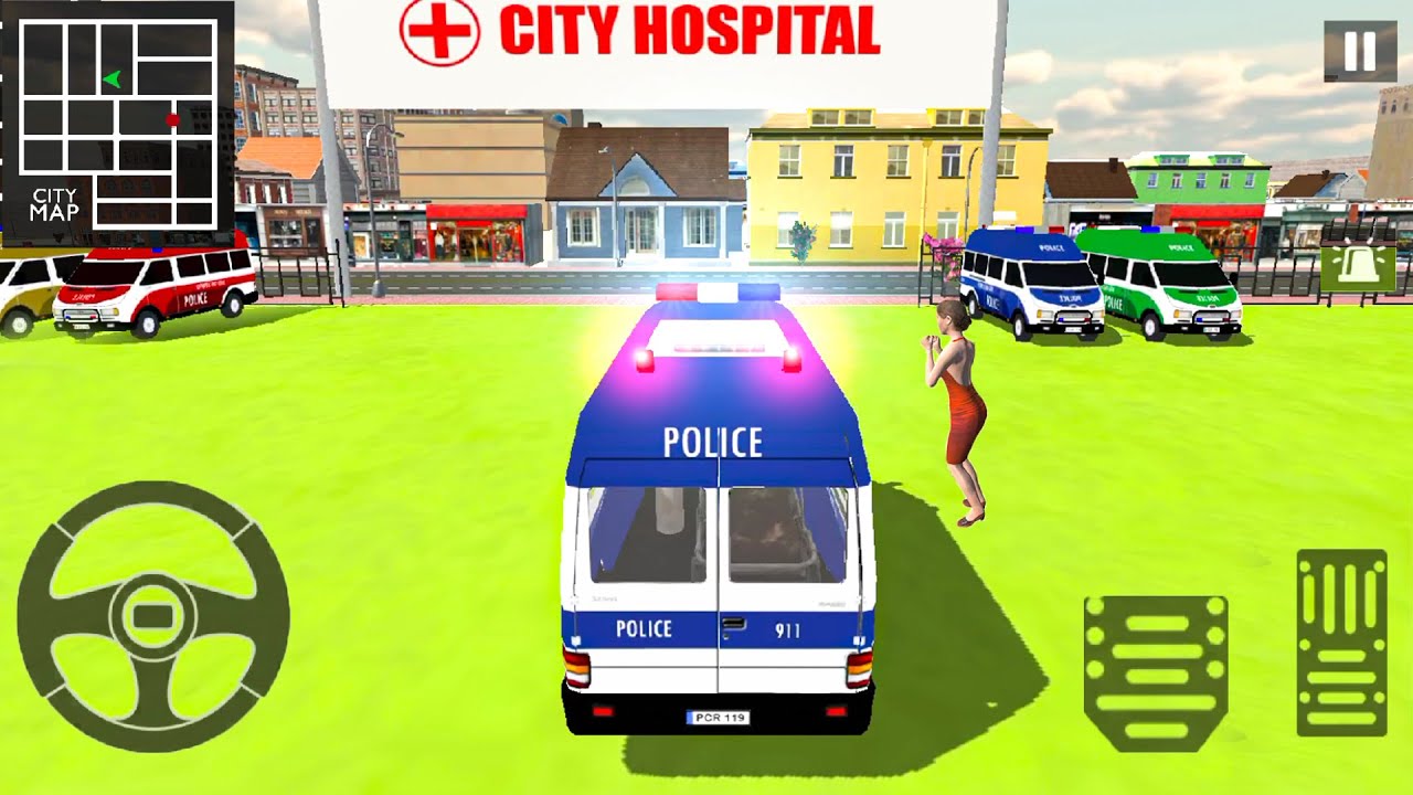 Real 112 Ambulance Car Game 2021 - City Emergency Service Simulator ...