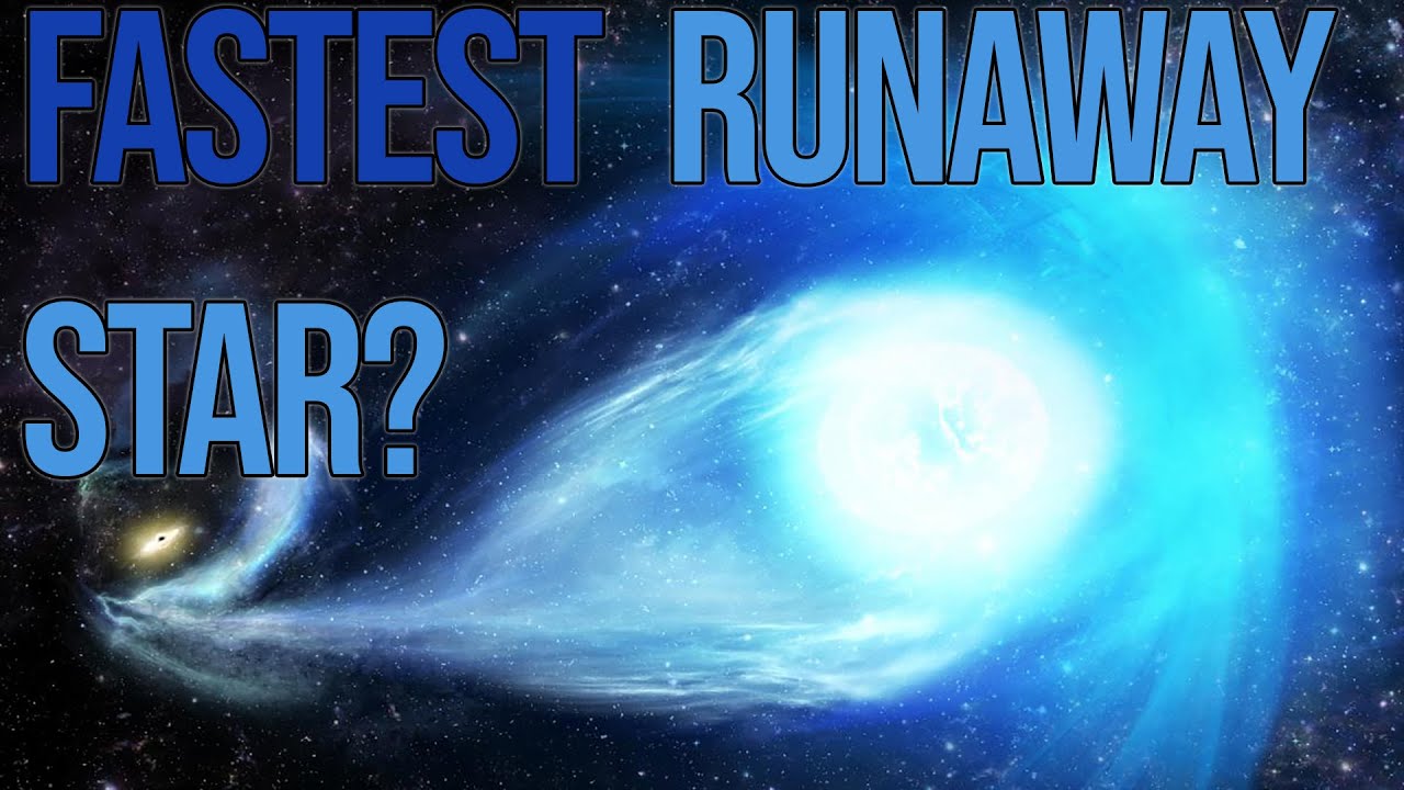 Record-Breaking Runaway Star Speeding Through the Milky Way - YouTube