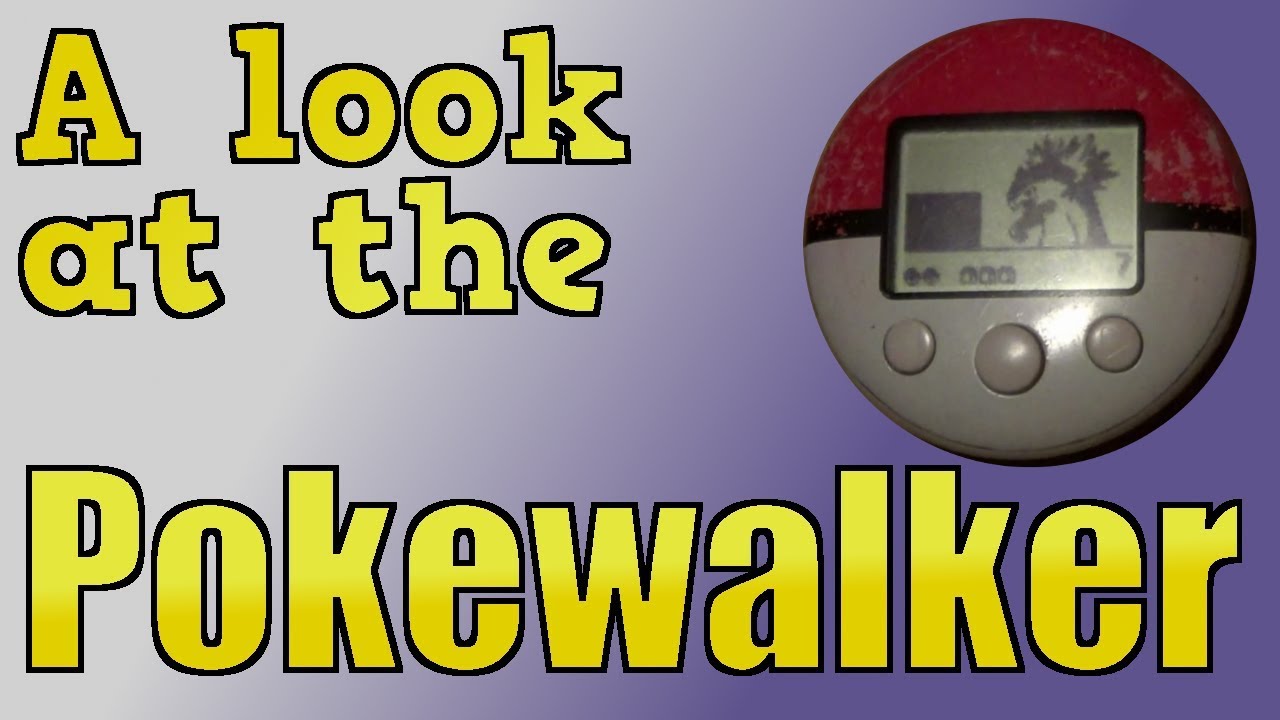 A look at the Pokéwalker - YouTube