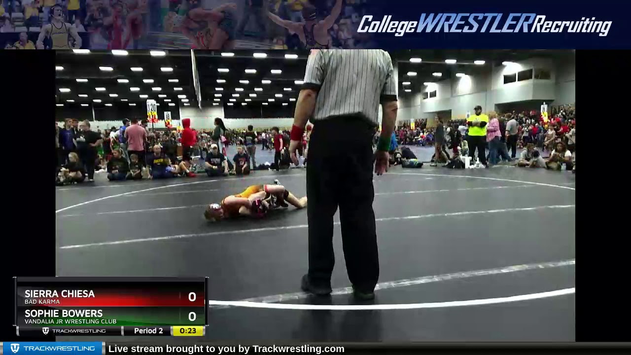 Girls 5th - 8th Grade 81-89 Sophie Bowers Vandalia Jr Wrestling Club Vs ...