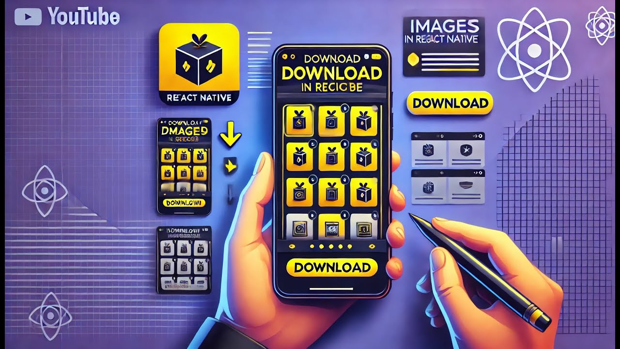 Download Images In React Native Fetch Api And Rnfs Example React Native Tutorial Youtube