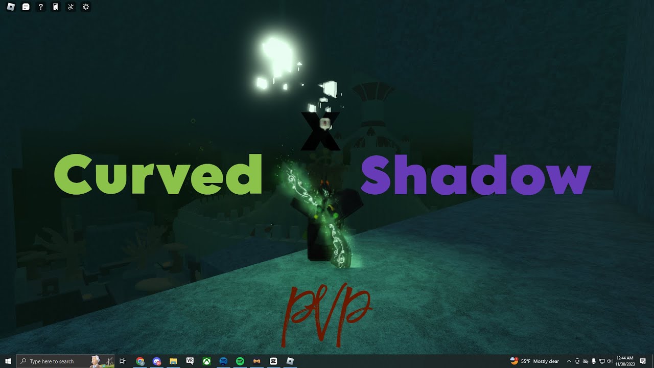 Curved X Shadow | Deepwoken PvP - YouTube