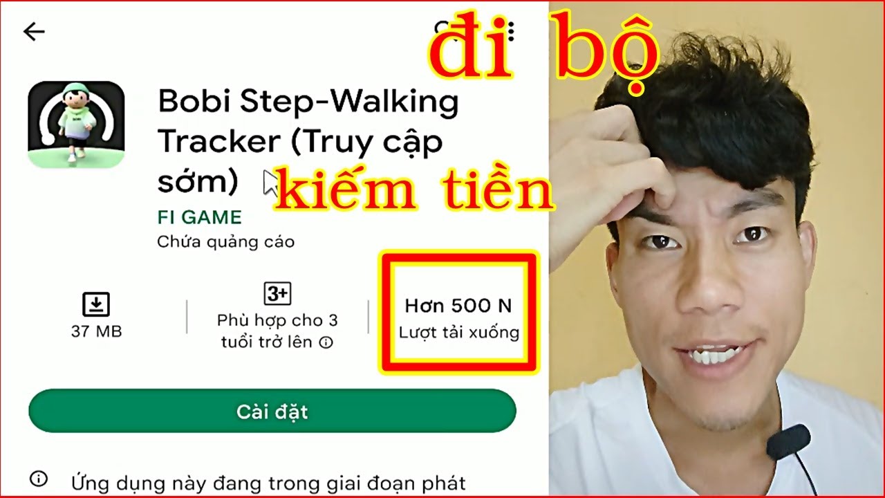 App BoBi Step Đi Bộ Kiếm Tiền Miễn Phí 2022 | Kiếm Tiền Online - YouTube