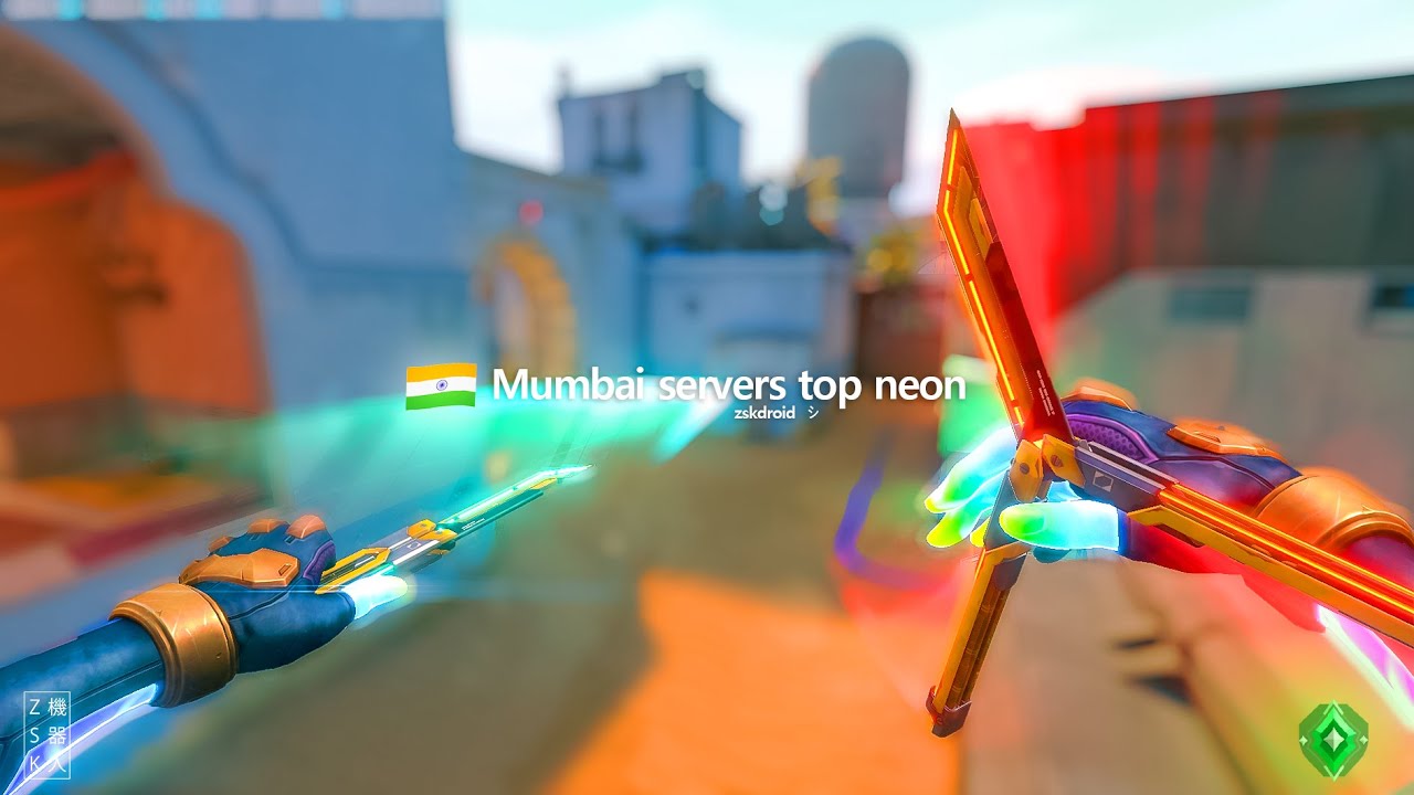 neon bhopping in Mumbai servers - YouTube