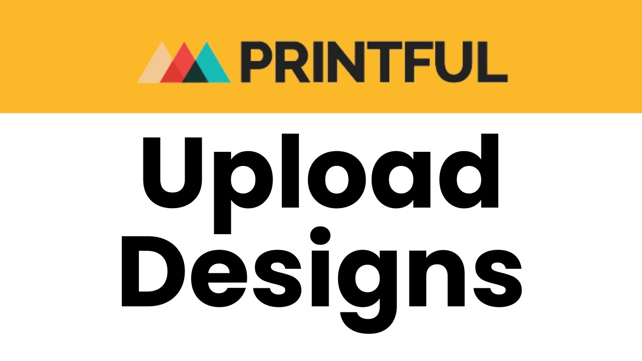 How to upload Ready-Made Designs on Printful - YouTube
