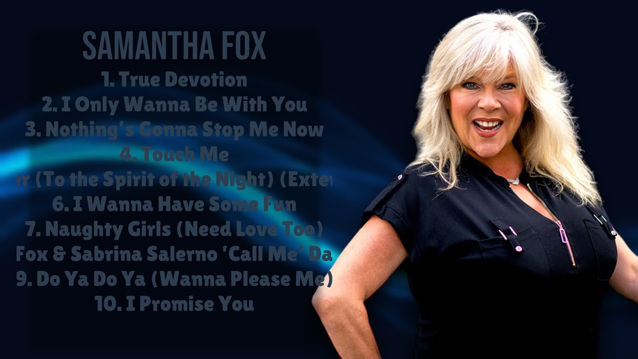 Hold On Tight-Samantha Fox-Hits that left a lasting impression ...