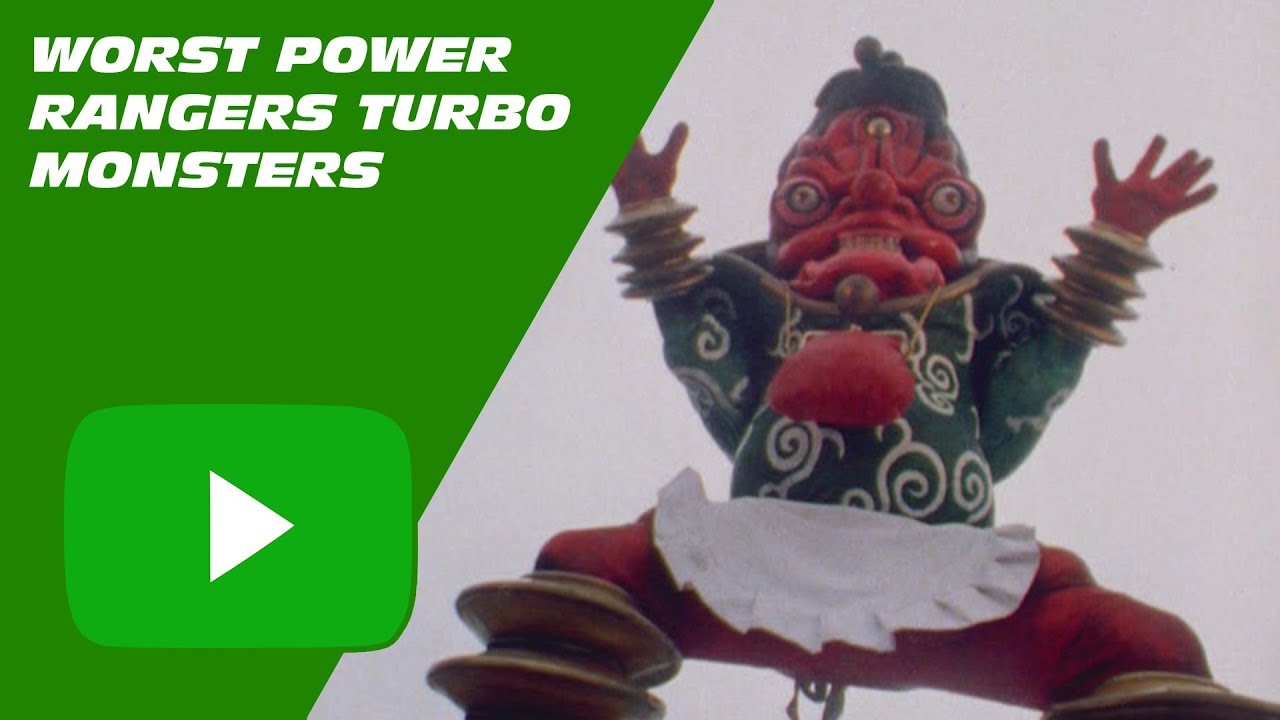 Top Ten #131 The Worst Power Rangers Turbo Monsters - YouTube