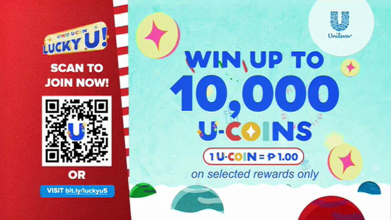 Unilever U-COIN Lucky U! TVC Q4 2021 30s (Philippines, TV5 Version ...
