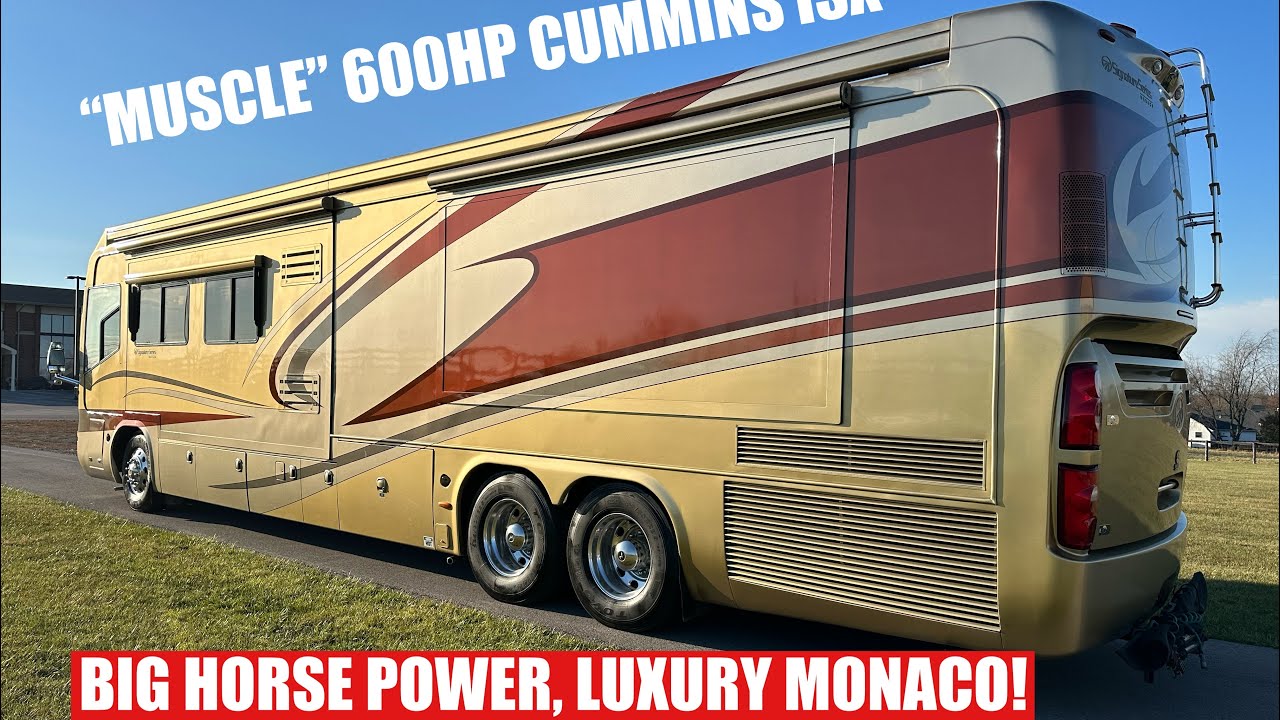 2007 Monaco Signature Castle IV 600HP ISX SOLD - YouTube