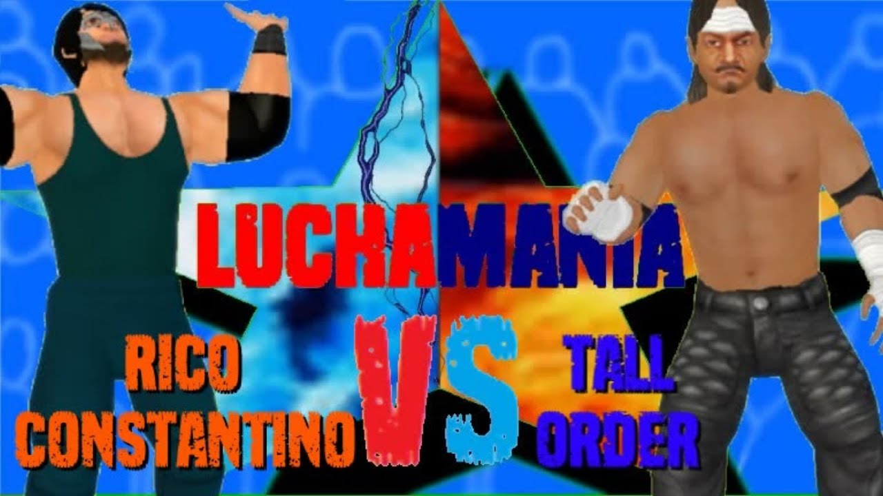 RICO CONSTANTINO VS. TALL ORDER - LUCHAMANIA 2022 - YouTube