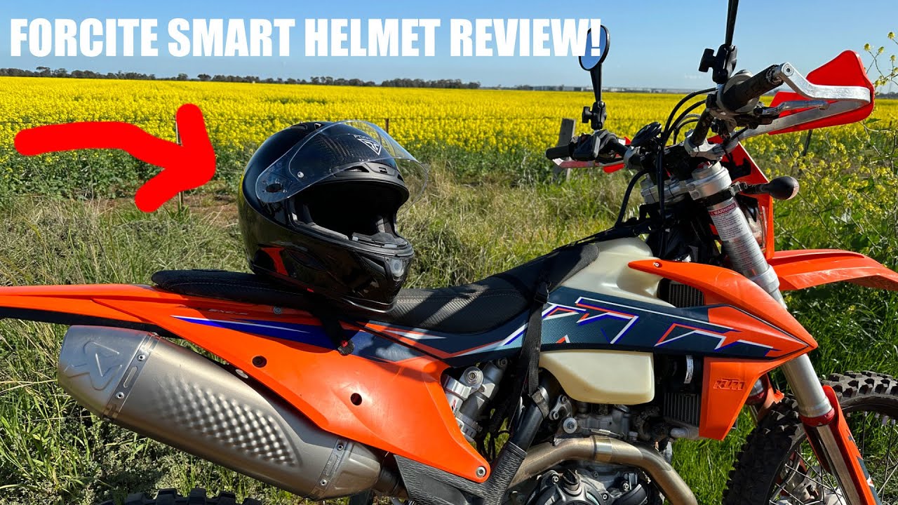 Forcite MK1S Smart Helmet Review! Video Test! - YouTube