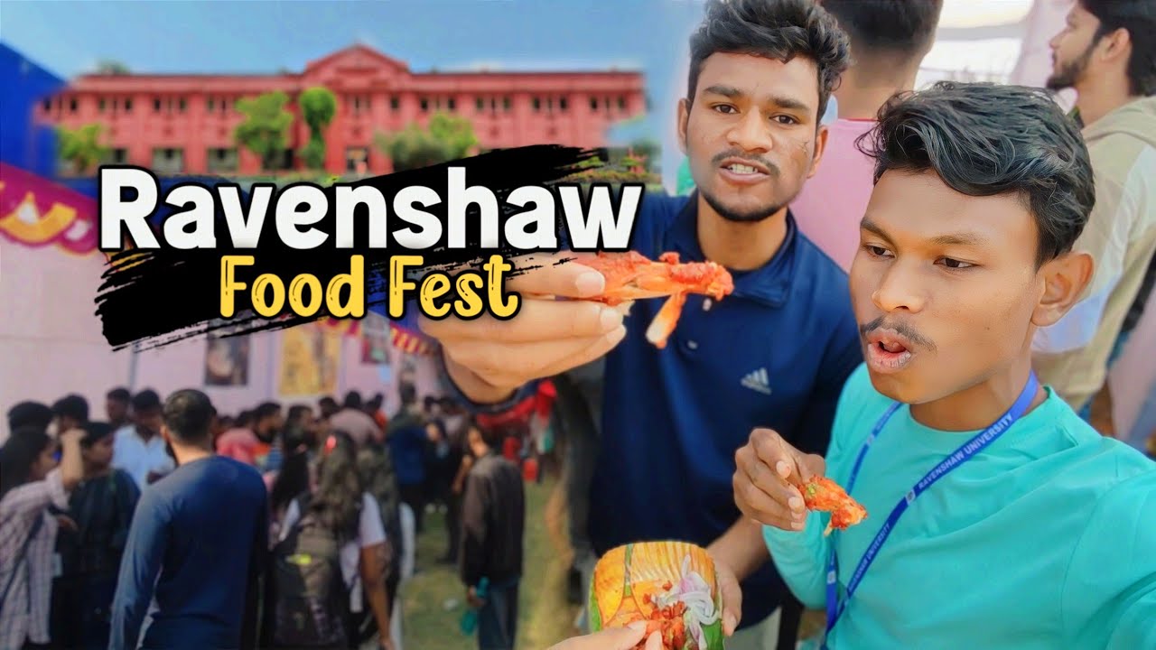 Ravenshaw University Food Fest 😍 | College Food Fest | Food Fest Vlog ...