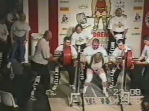 Jarmo Virtanen sq 325 IPF WC Salzburg 1996 powerlifting