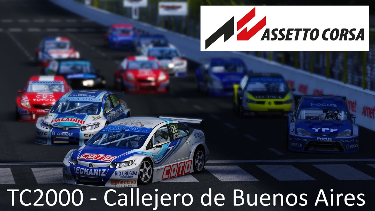 Assetto Corsa - Peugeot 307 TC2000 - 2010 - Callejero de Buenos Aires ...