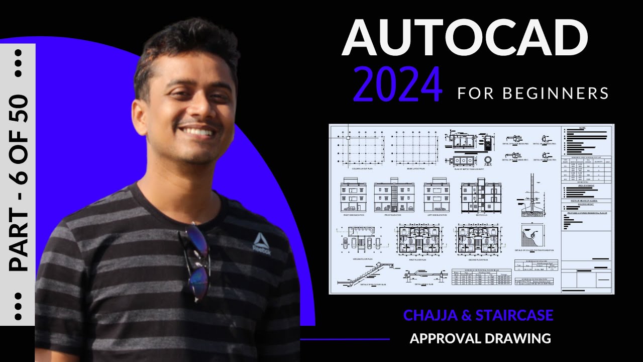 AutoCAD 2024 tutorial || Making a simple floor plan in AutoCAD 2024 ...