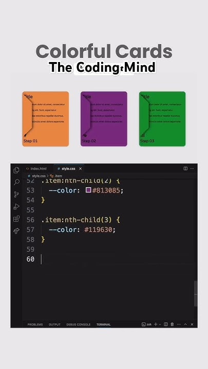 Creating Cards Using Html And Css Coding Frontendwebdeveloper Ai Youtube