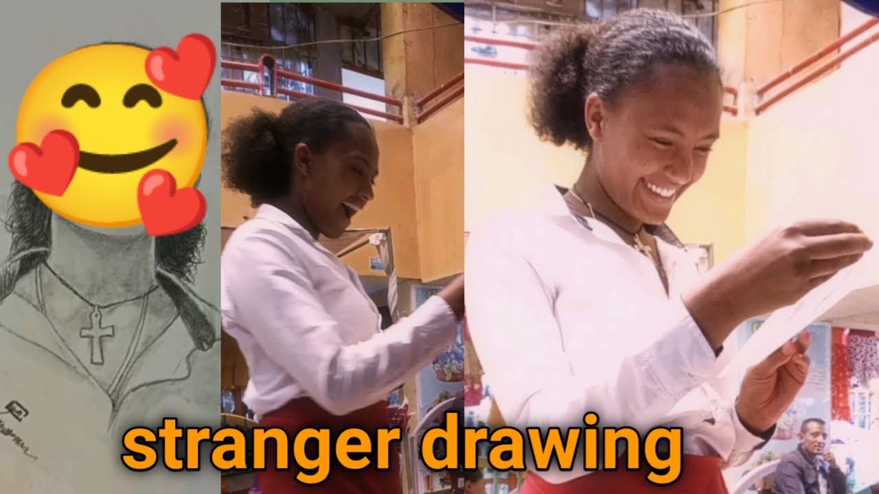 Stranger drawing prank with beautiful girl 😍 | her smile 🥰 - YouTube