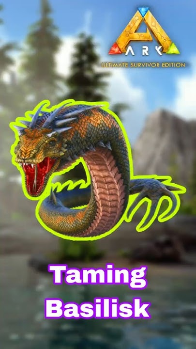 ARK UME Taming Basilisk #8 - YouTube