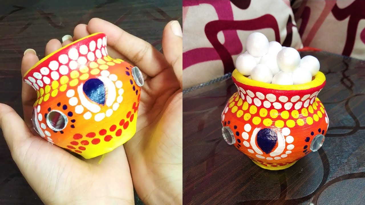 DIY Matki Decoration | Easy Matki Decoration ideas # ...