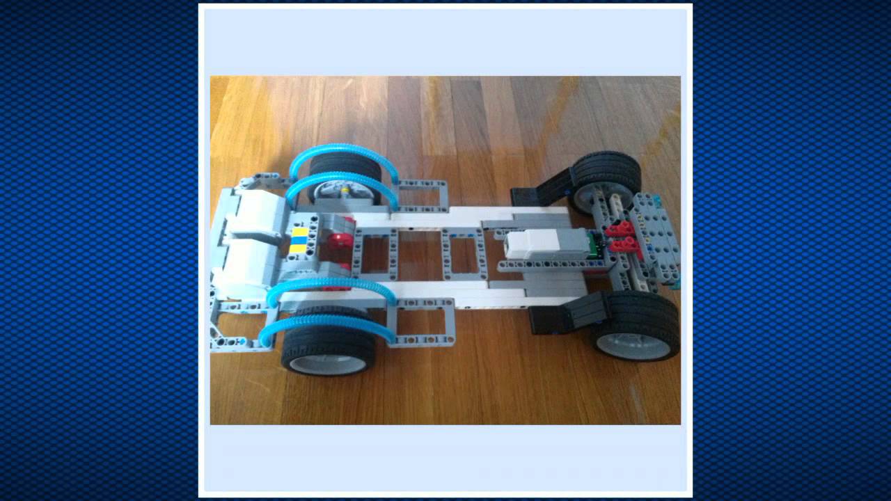 LEGO MINDSTORMS EV3 Education old racing car - YouTube