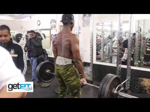Deadlift Challenge: Deadlift 140kg(308lbs) for 20reps | Tim Timi