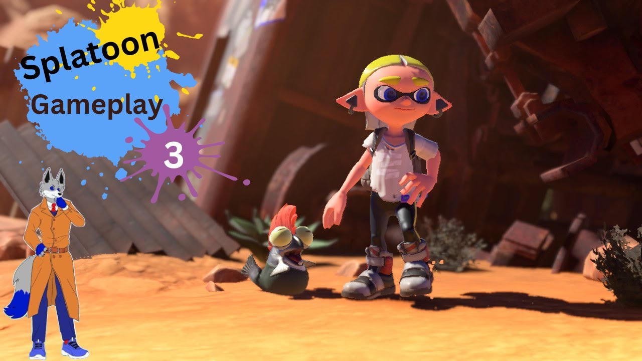 Splatoon 3 game footage - YouTube