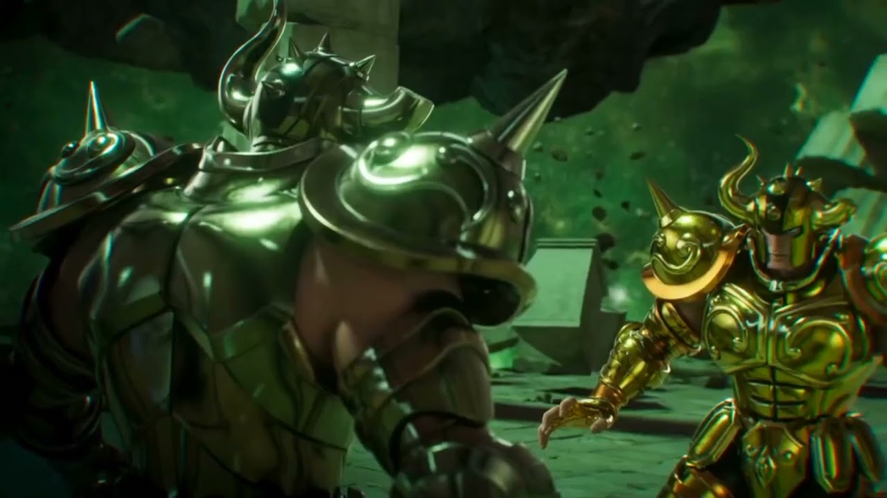 Aldebarán de Tauro vs. Aldebarán de Tauro Sombra - Saint Seiya Kotz ...