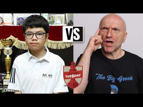 The Big Greek against 5-time youth world champion Dau Khuong Duy