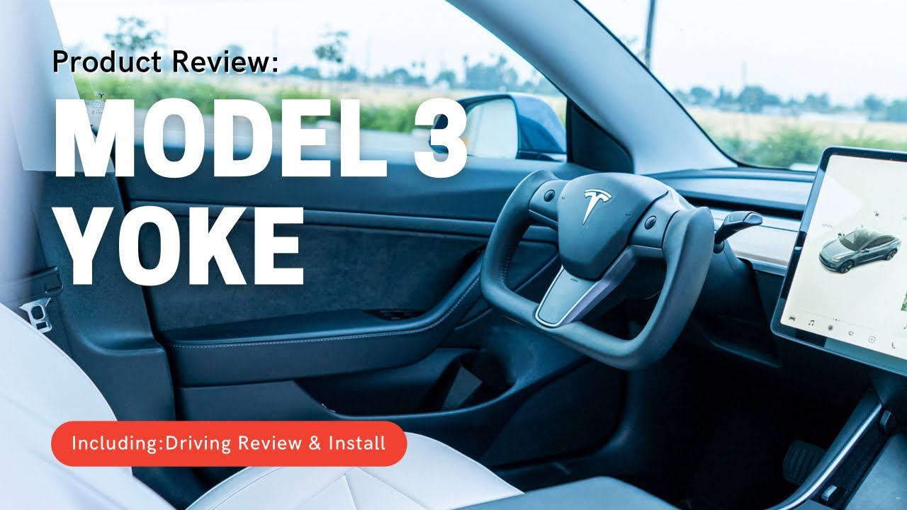 Tesla Model 3 / Y Yoke Steering Wheel Review: Quality, Driving, and ...