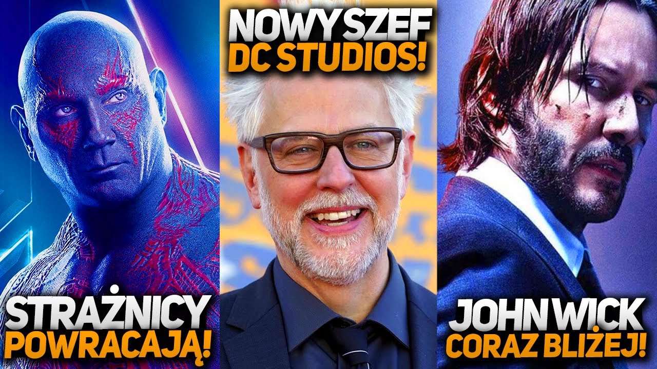 Strażnicy Galaktyki 2.5! Nowy szef DC Studios! Universum Batmana? (DC ...
