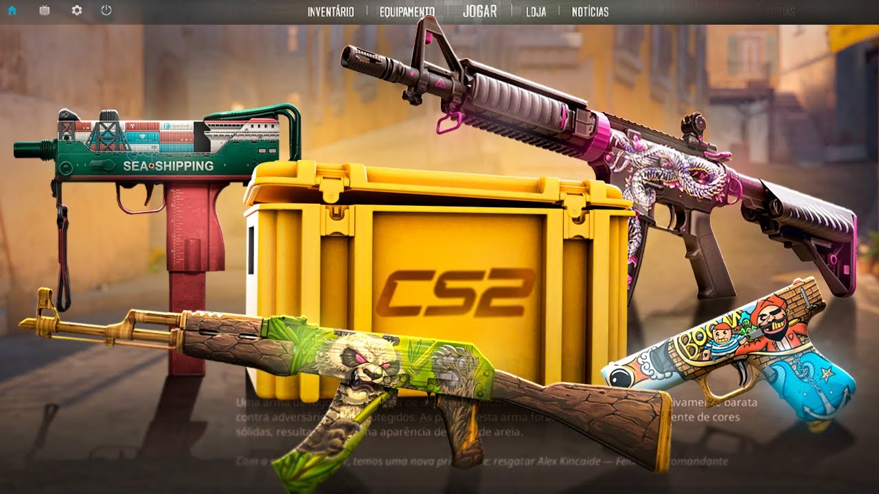 NOVAS SKINS que serão LANÇADAS no CS:2 com a NOVA CAIXA 😱 - YouTube
