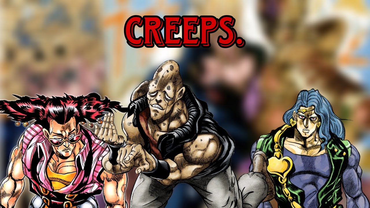 The CREEPIEST Characters In JJBA 2 - YouTube