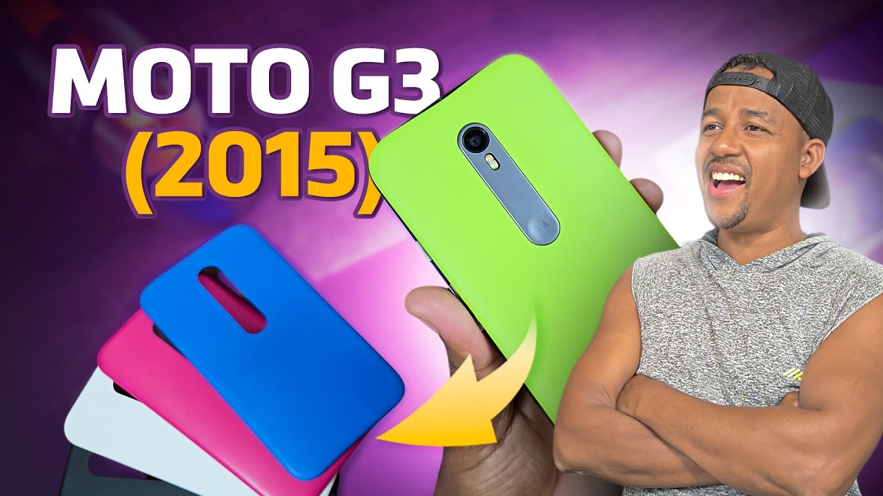 ARRUMEI o Antigo e Mais Lindo Celular da Motorola | MOTO G3 - YouTube
