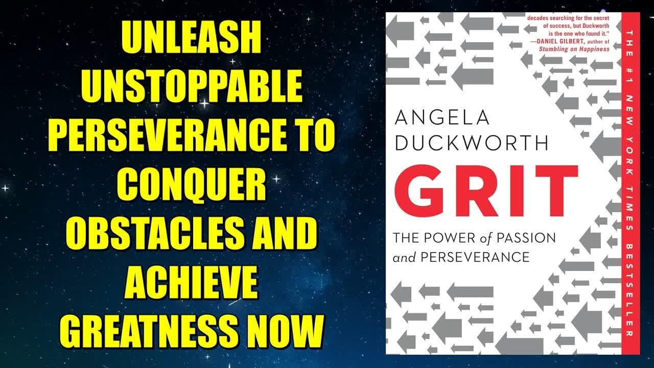 Grit: The Power of Passion and Perseverance - Book Summary - YouTube