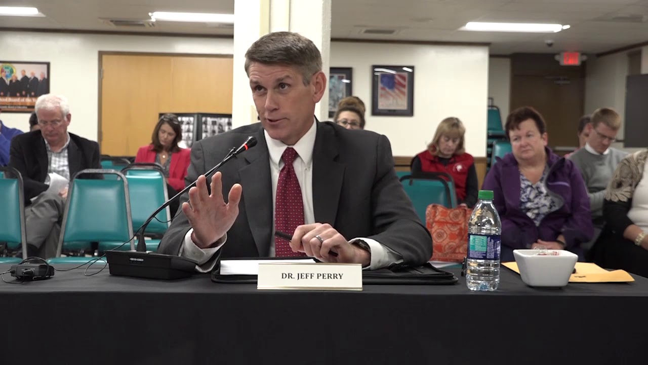 Dr Jeff Perry Interviews for Director of Schools Part 2 of 2 - YouTube