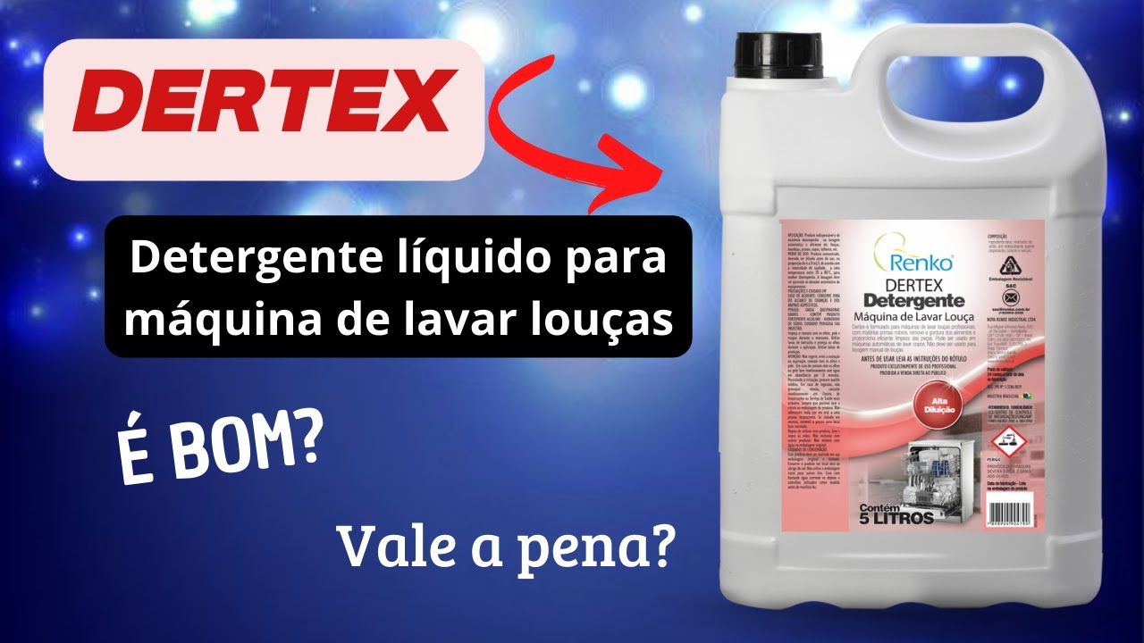 DEXTEX Detergente líquido para lava louças. O que vc deve saber antes ...