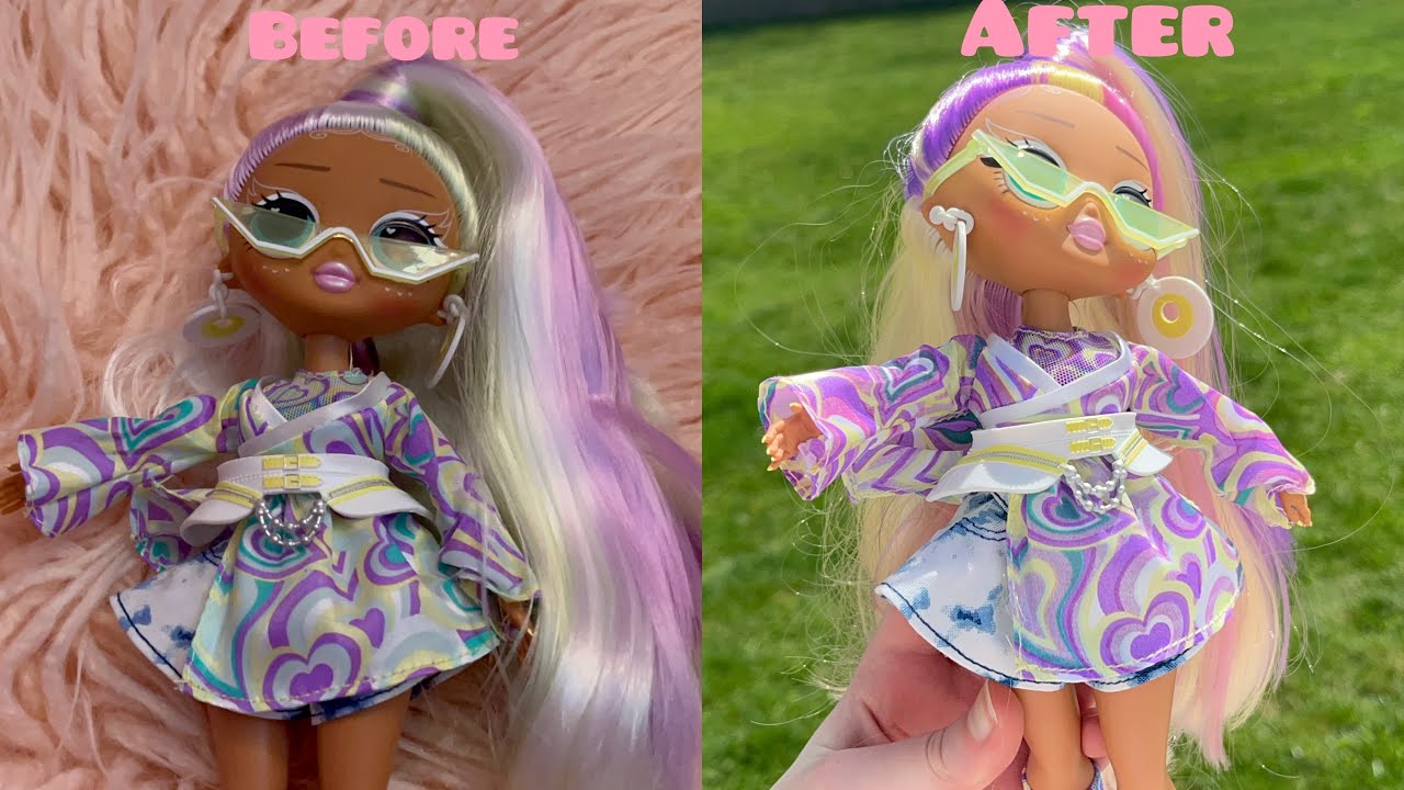 This doll changes color in the sun! - YouTube