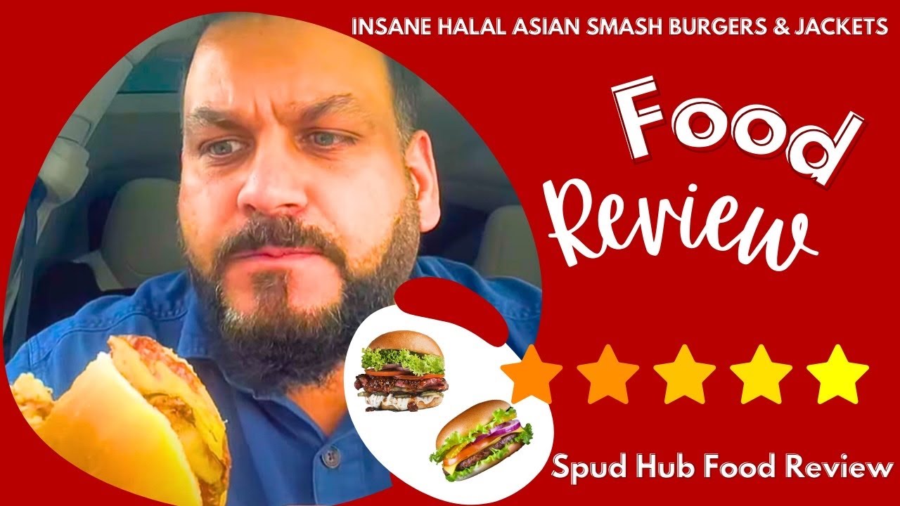 Spud hub the Halal Asian Smash burger Blackheath Halesowen jacket ...