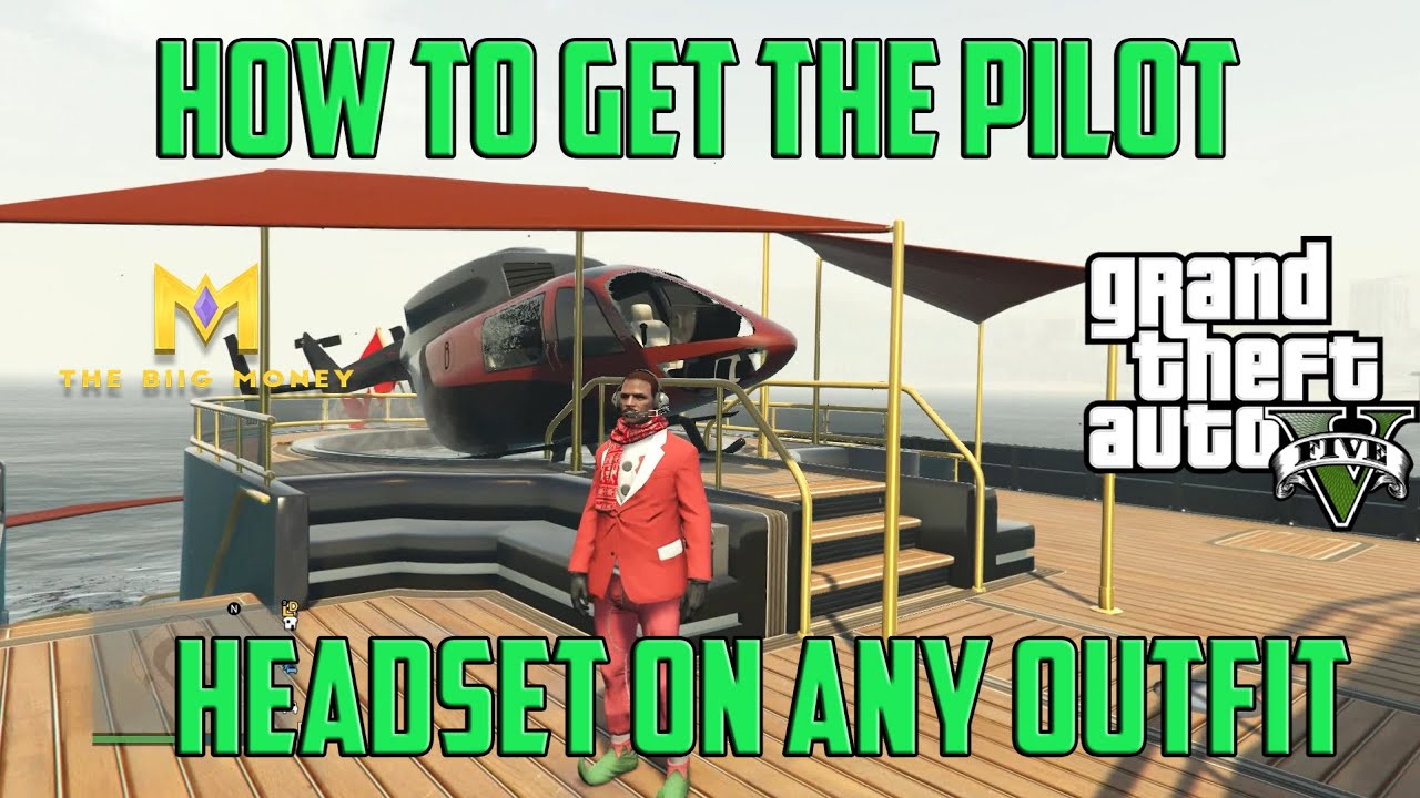 GTA 5 Glitches - How To Get Pilot Headset - Modded Outfit Glitch - YouTube